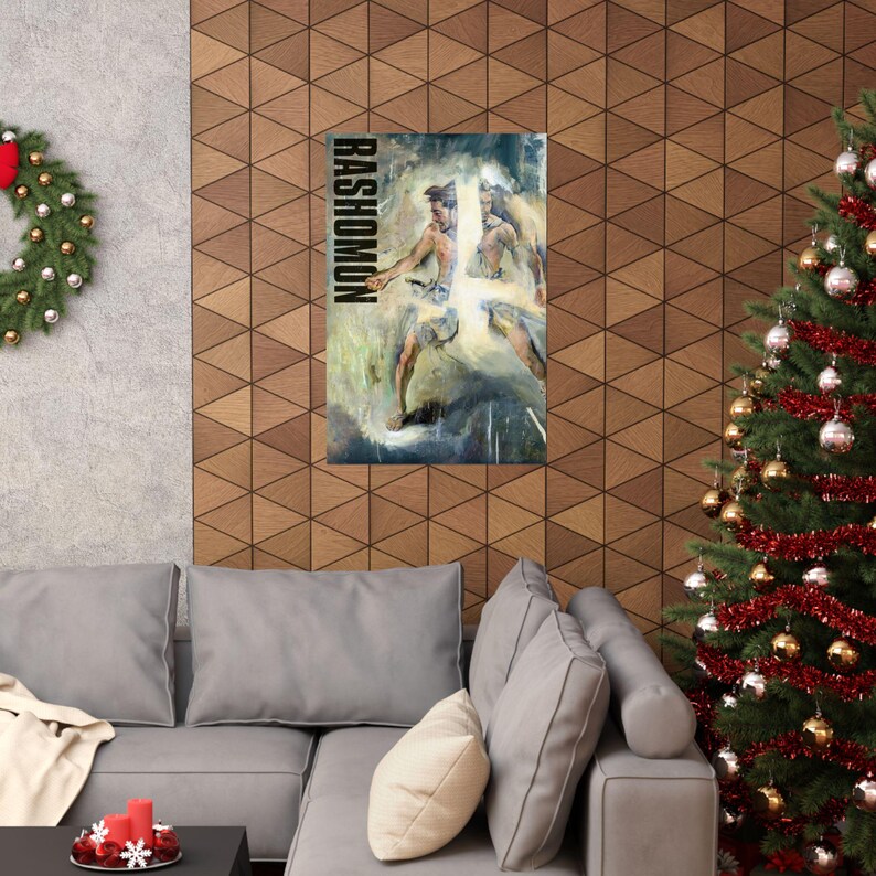 Rashomon 1950 Movie Poster, Japanese, Akira Kurosawa, Toshiro Mifune ...