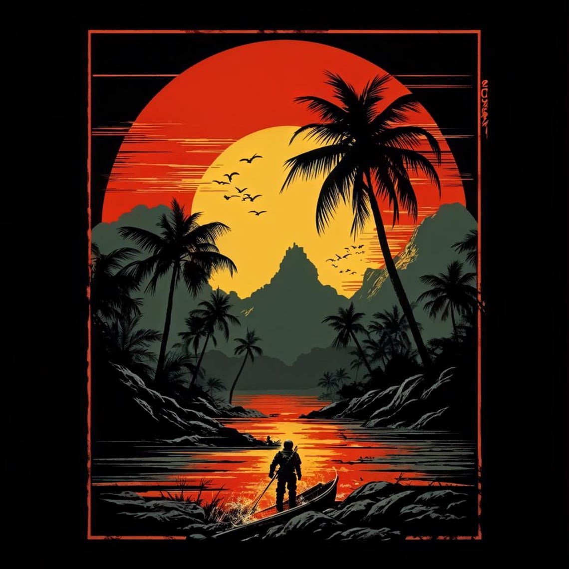 Apocalypse Now Inspired T-shirt and Poster Designs / 5 Digital Files - Etsy