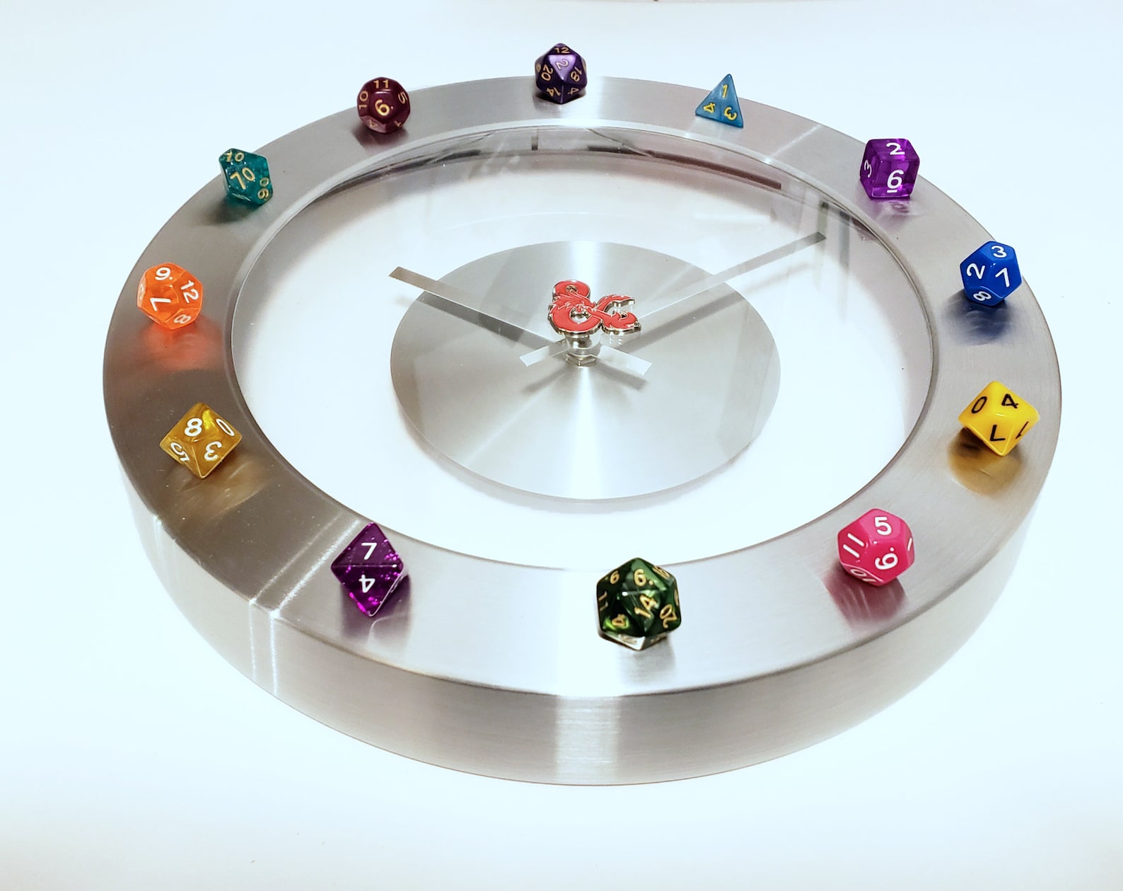 Dungeons and Dragons Dice Clock | Etsy