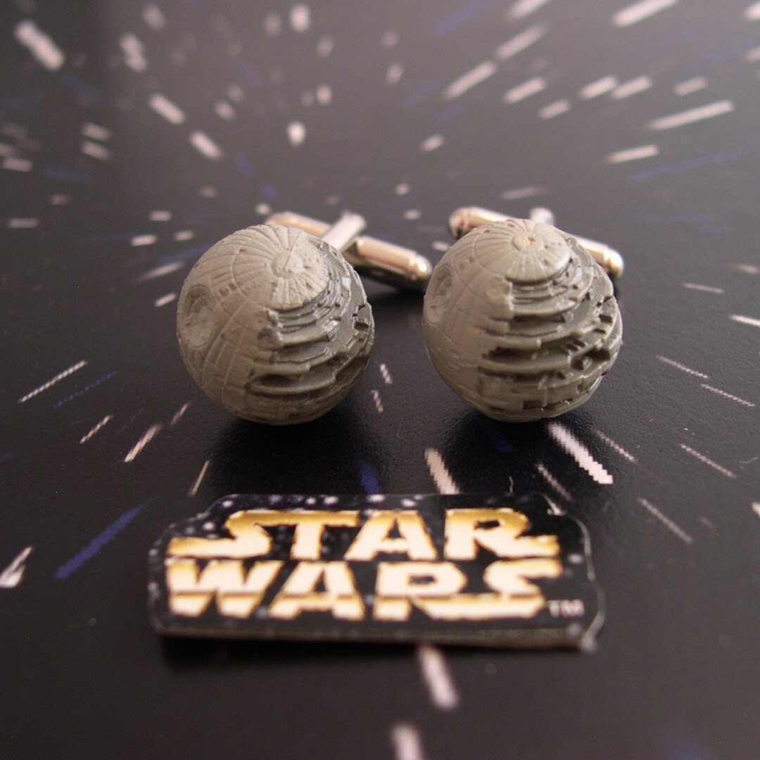Star Wars Death Star Cufflinks - Etsy