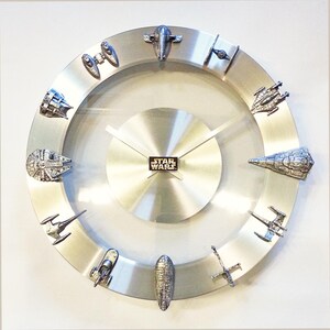 Star Wars Starships and Fighters Clock - Etsy