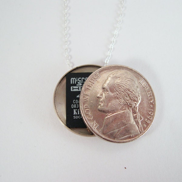 Secret Compartment Necklace Sterling Silver Chain Real - Etsy