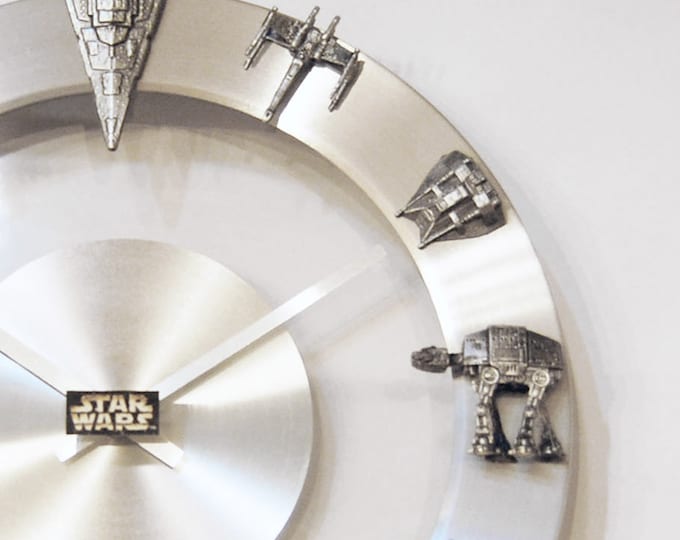 Star Wars Starships and Fighters Clock - Etsy