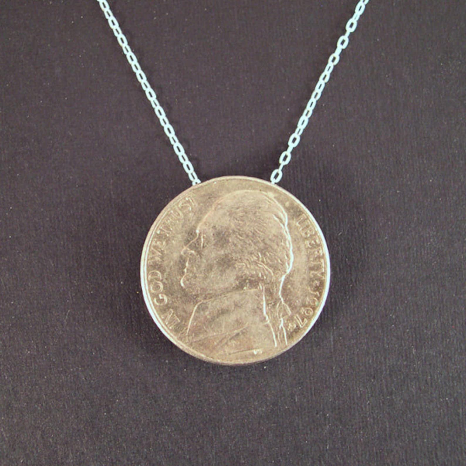 Secret Compartment Necklace - Sterling Silver Chain Real American ...
