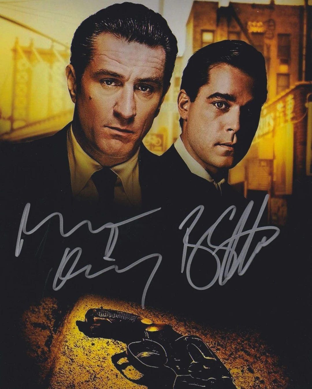Robert De Niro & Ray Liotta Signed Autographed "goodfellas" Glossy 8x10 ...