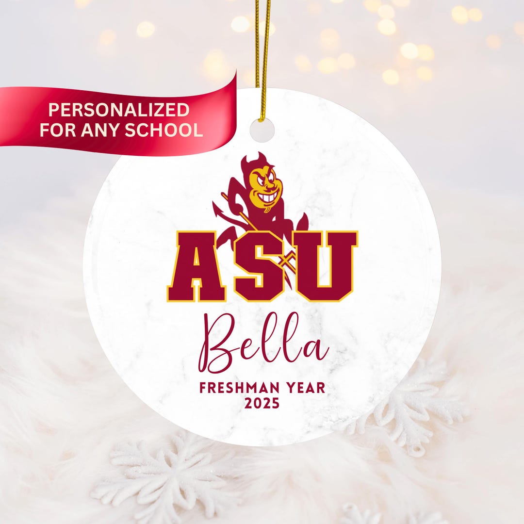 College Ornaments, Personalized College Ornaments, First Year at ...