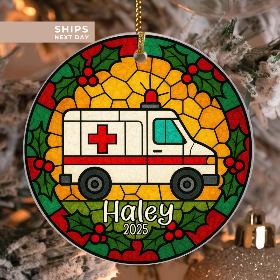 Personalized Emt Ornament, Personalized Paramedic Gifts, Paramedic ...