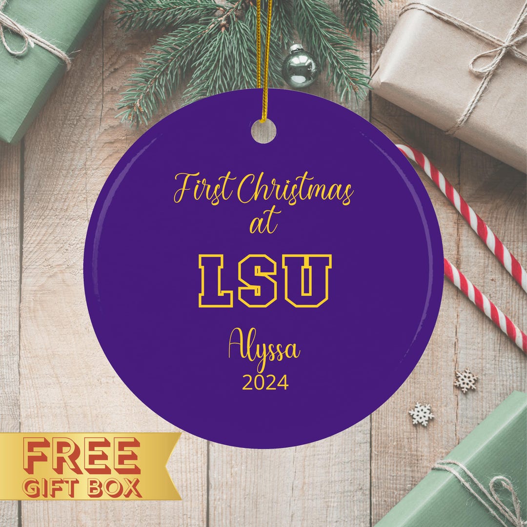 College Ornaments, Personalized College Ornaments, First Year at ...