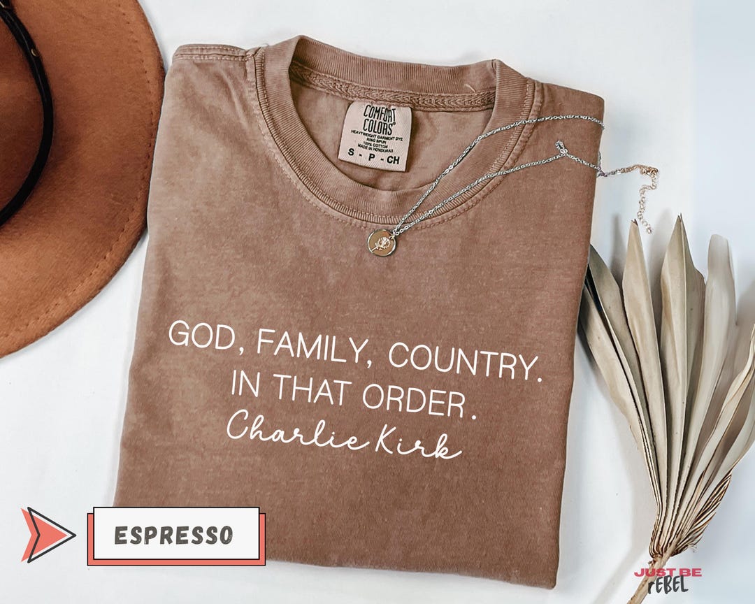 Charlie K Tribute God Family Country Tshirt, A True Patriot Charlie K ...