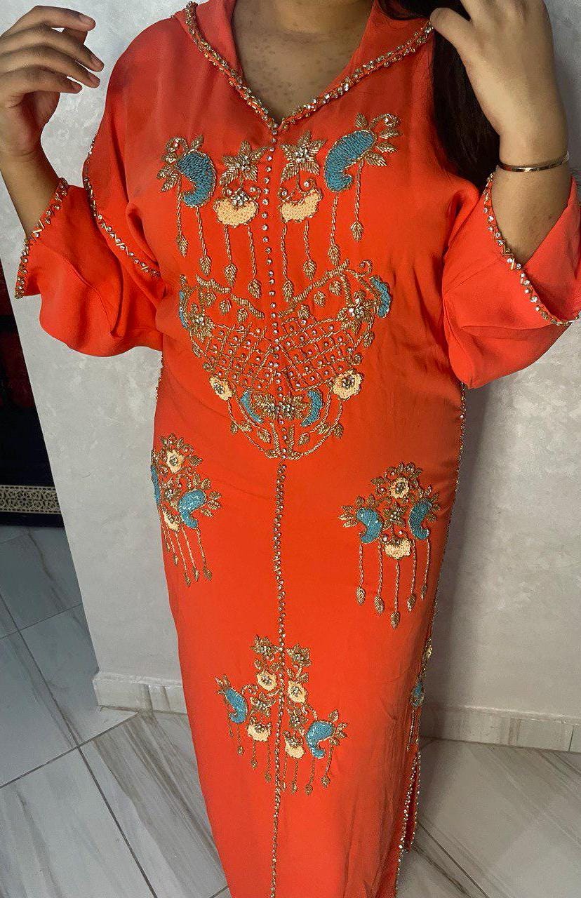 Morrocan Djellaba for Women-moroccan Traditional Dress-jellaba ...