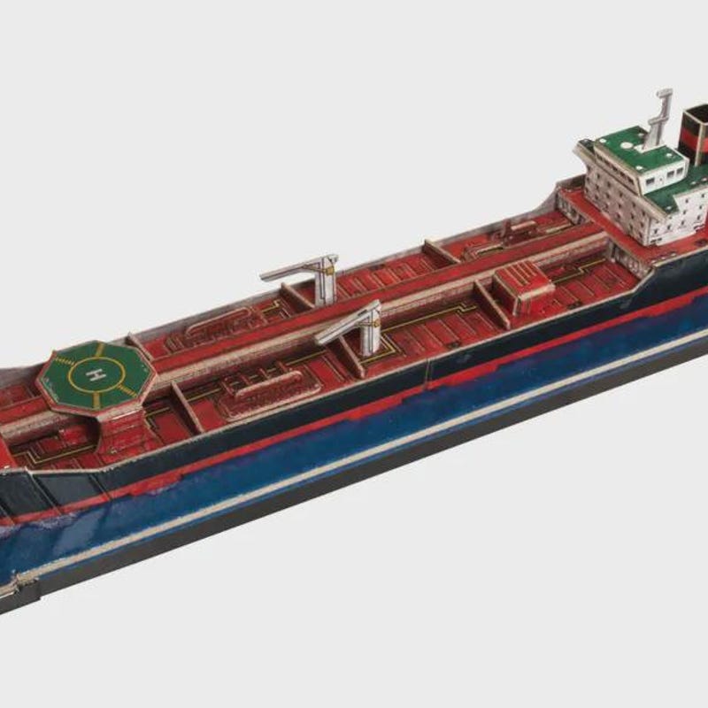 Cardboard Model Ship - Etsy UK