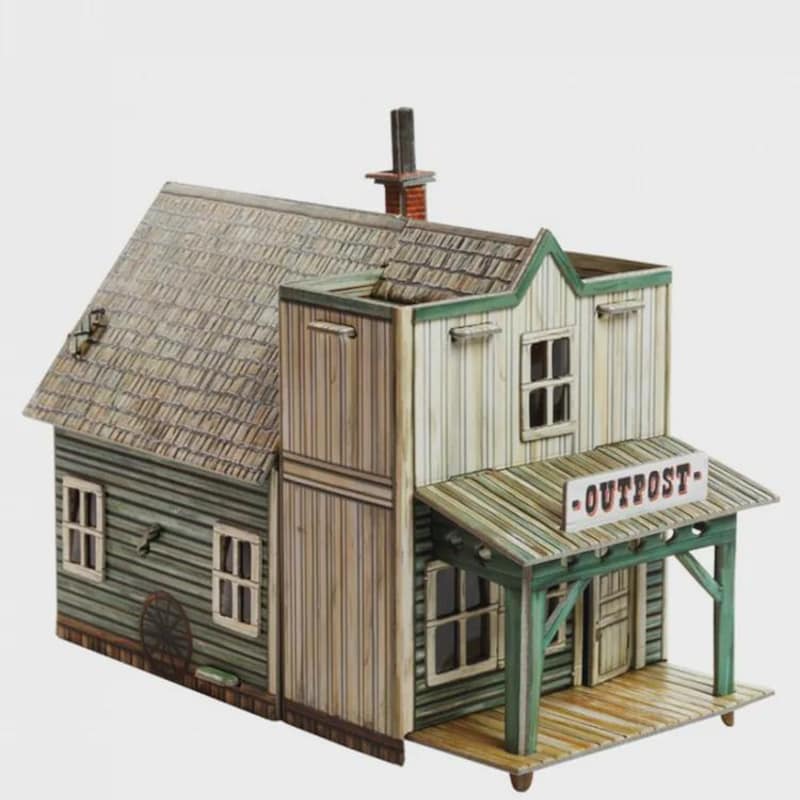 Diorama Western Building - Etsy UK