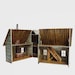 DIY 3D Wild West Outpost Model Kit – 1:56 Scale Cardboard Building for ...