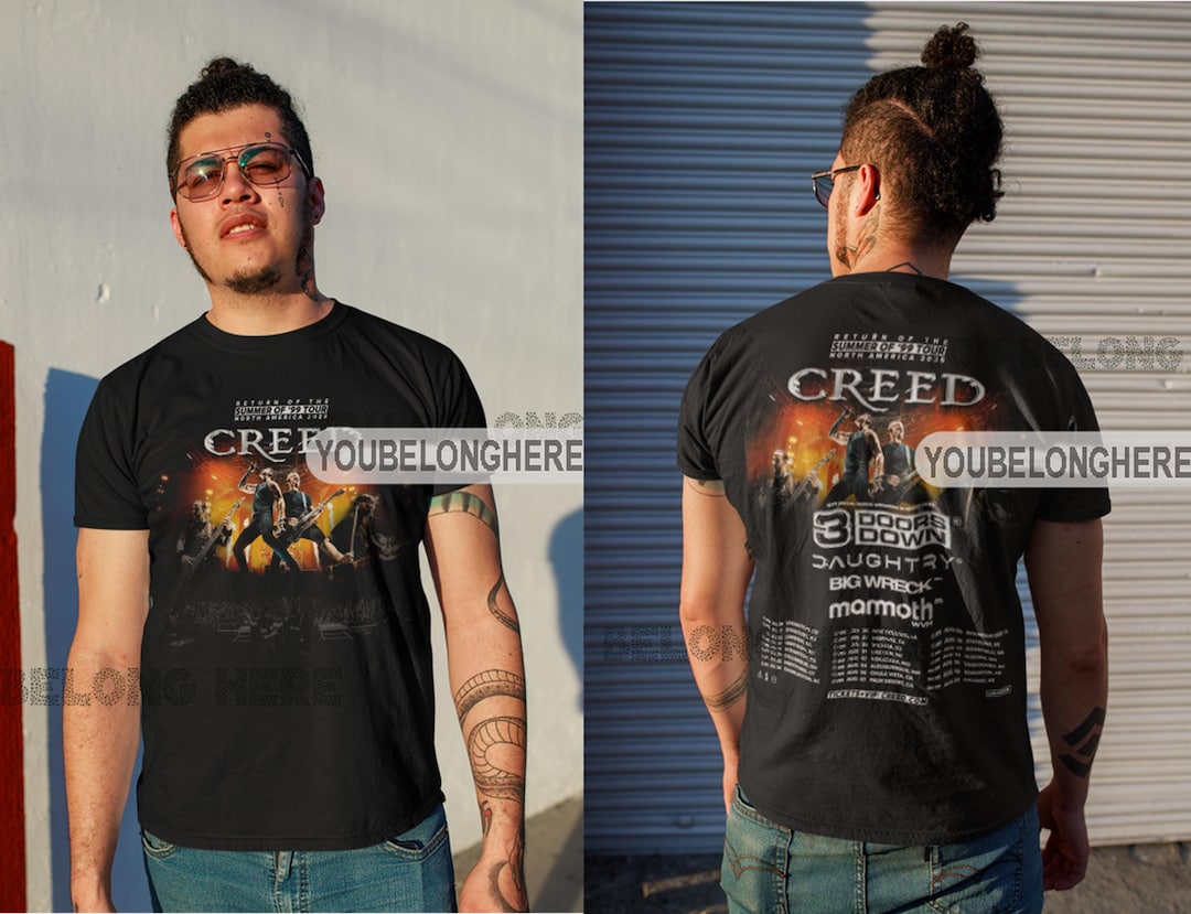 Unisex Tshirt Creed, Sweat Shirt Creed, Return of the Summer of '99 ...