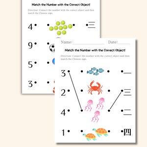 Learn to Count and Write Numbers in English and Chinese | Printable ...