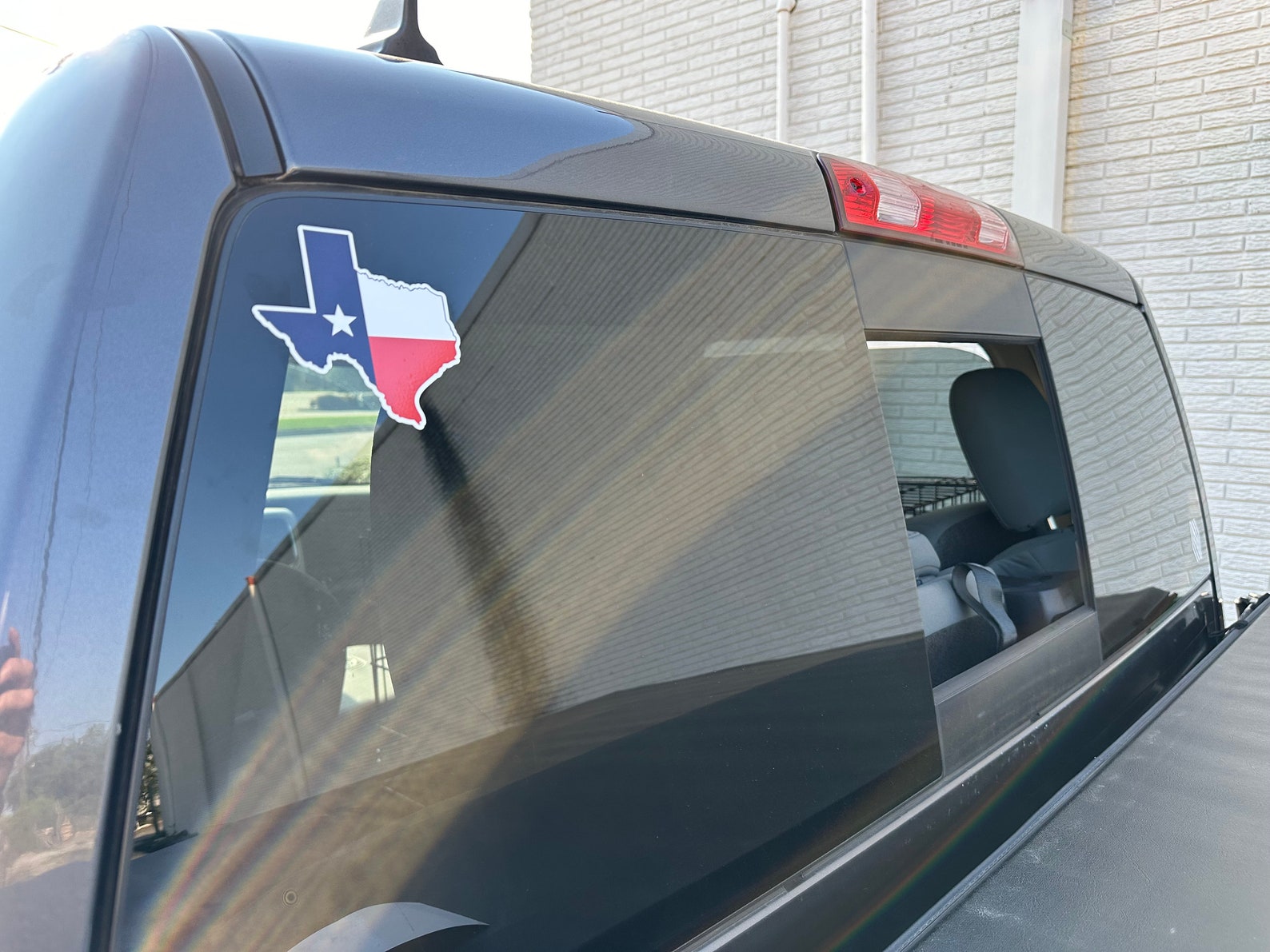 4" Texas Shape State Flag 3M Decal - Etsy