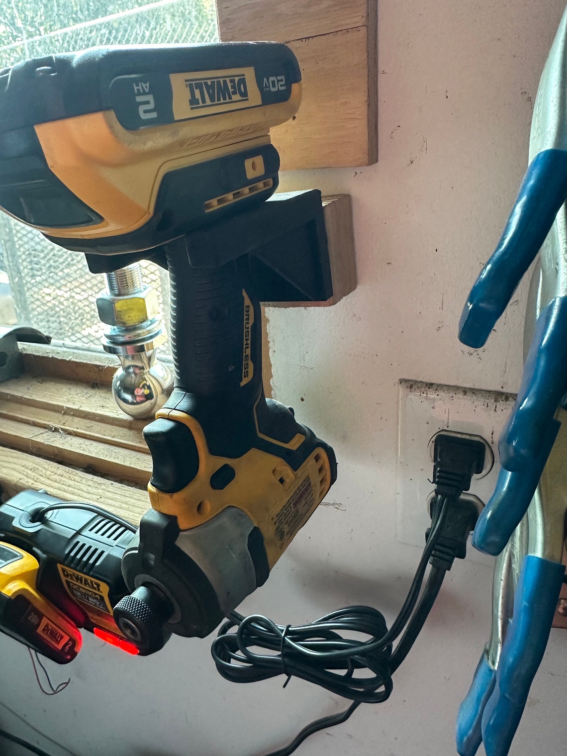 Cordless Drill Wall Mount - Etsy