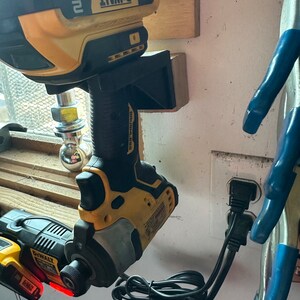 Cordless Drill Wall Mount - Etsy