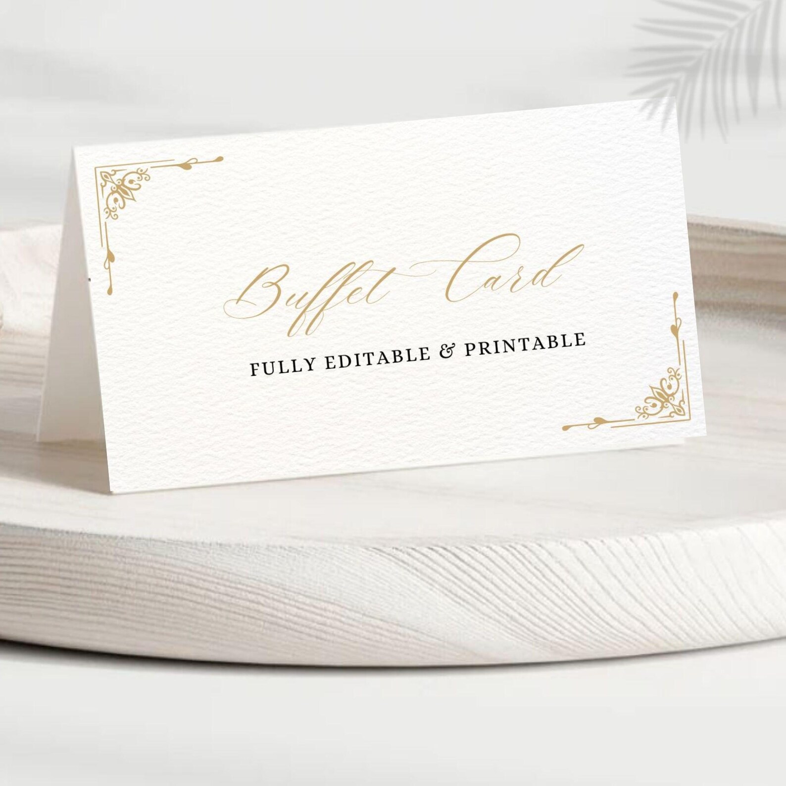 Editable Buffet Card Template: Wedding Food Labels (canva, PDF) - Etsy