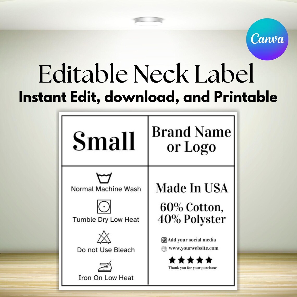 Tagless Neck Label, T-shirt Neck Labels, Custom Tagless Label, Neck ...