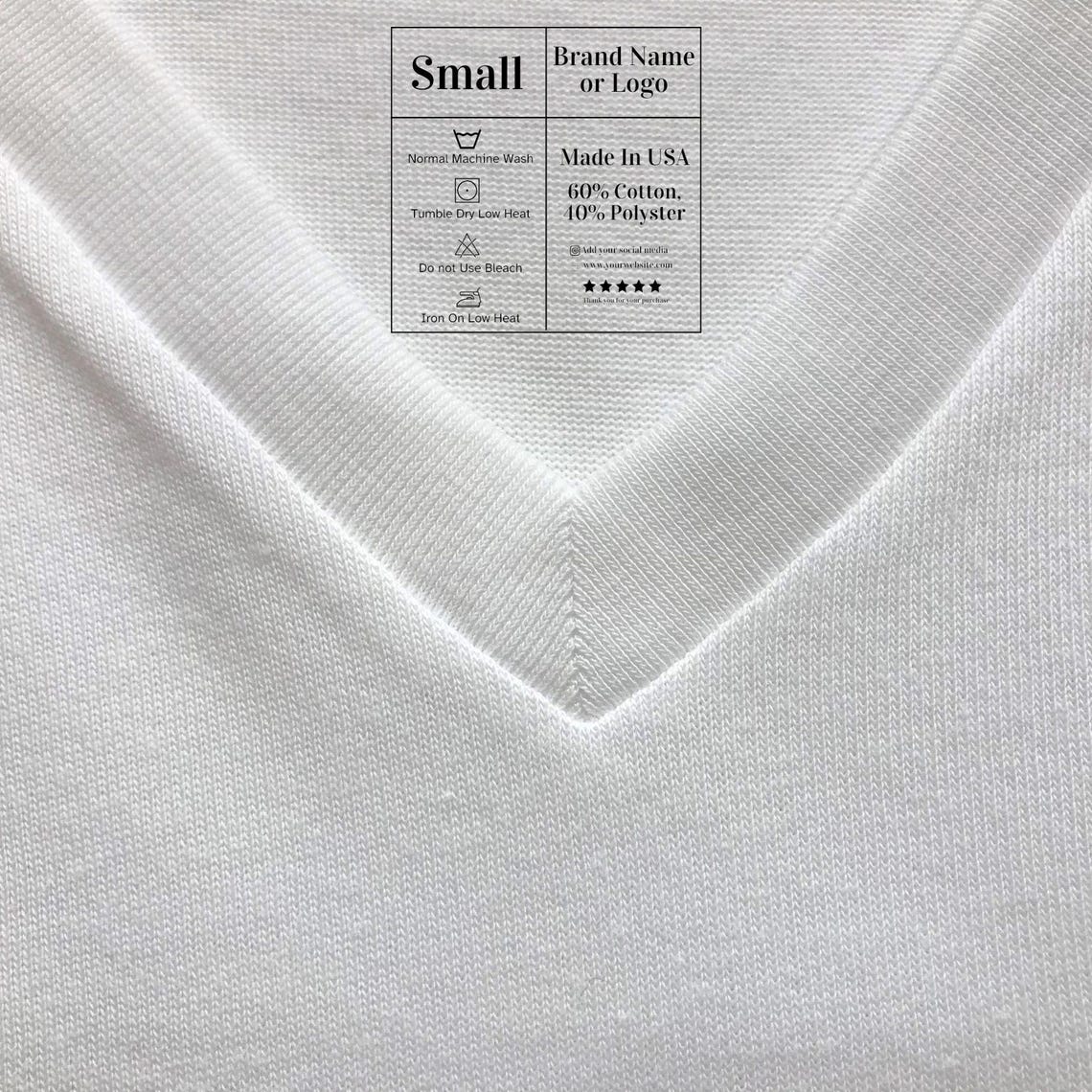 Tagless Neck Label, T-shirt Neck Labels, Custom Tagless Label, Neck ...