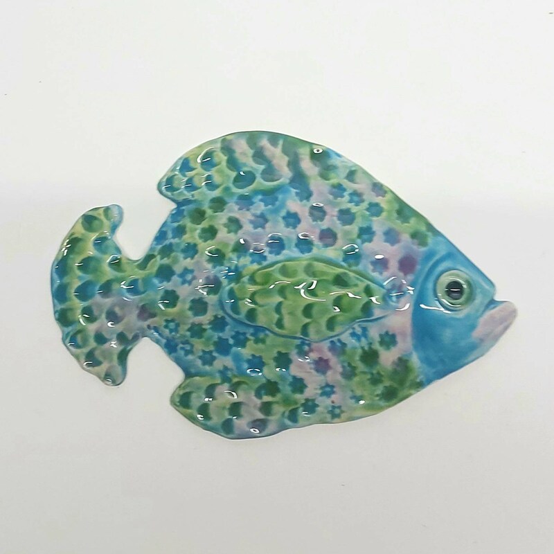 Ceramic Fish Wall Art - Etsy