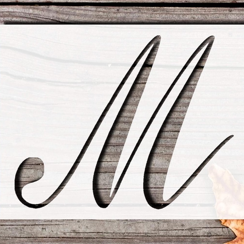 Letter Stencils Large - Etsy