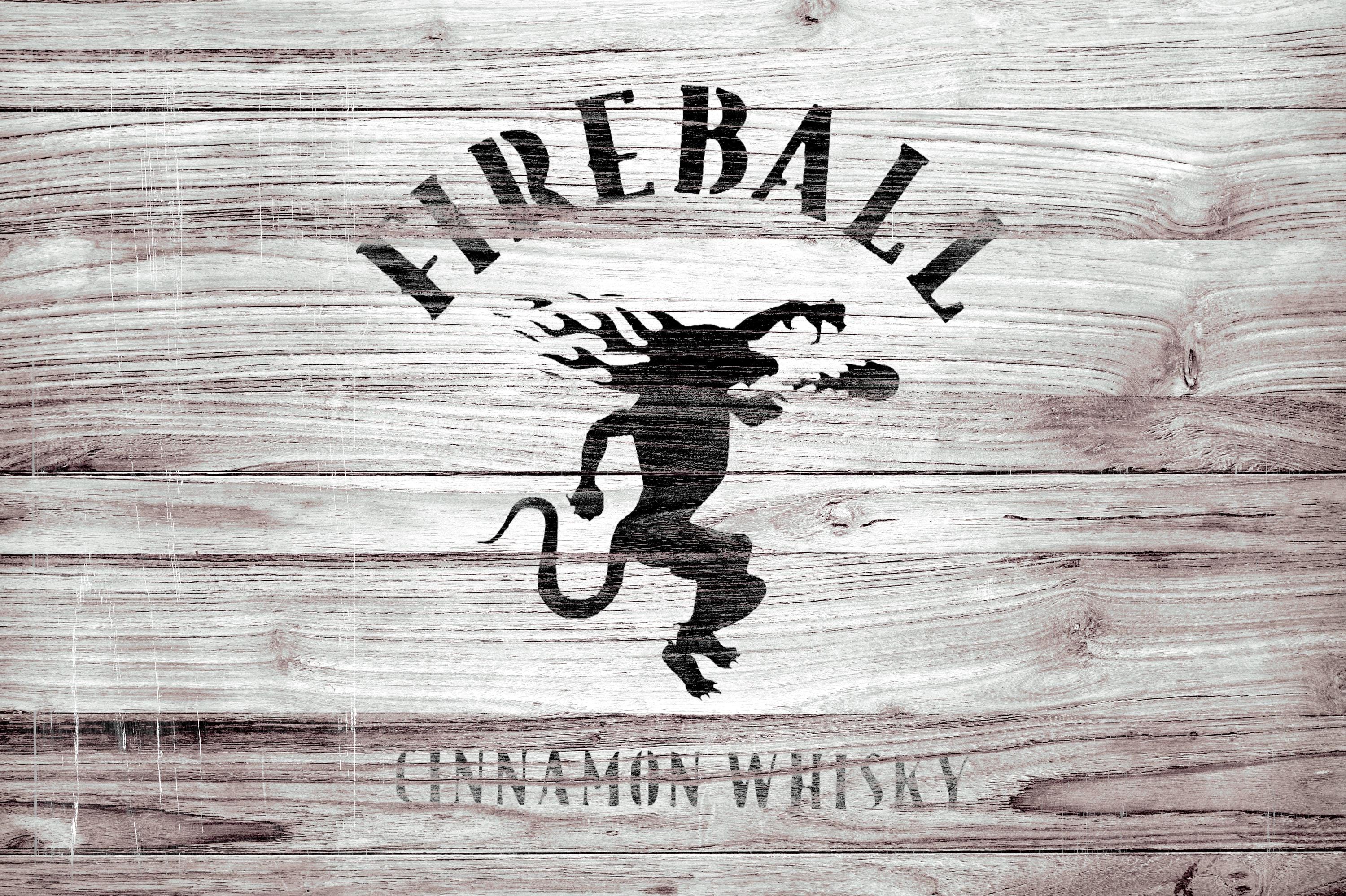 Fireball Cinnamon Whisky Whiskey Devil Stencils for Painting 8,5x11 ...