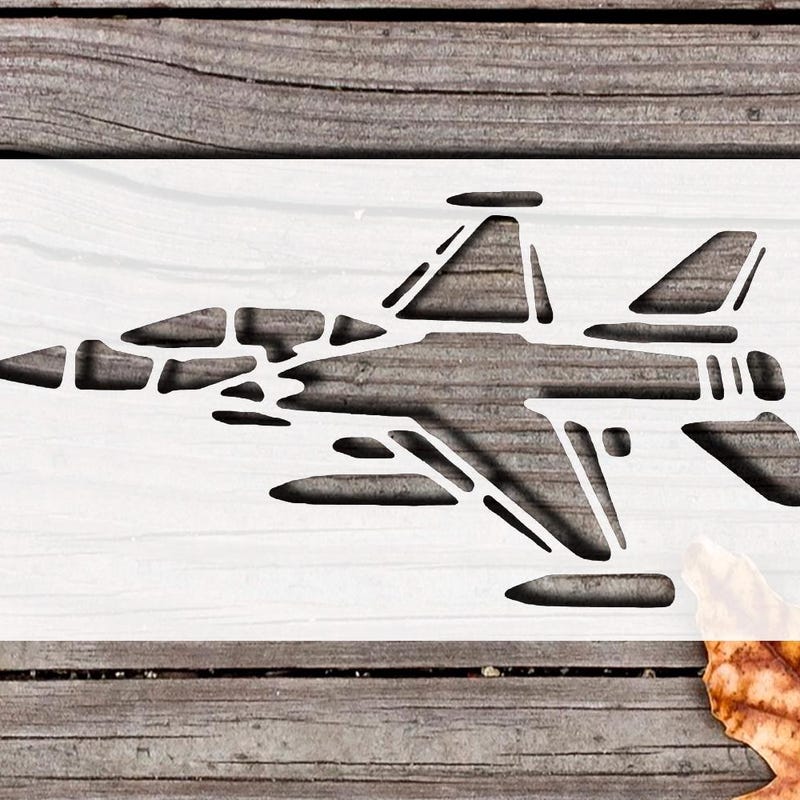Airplane Stencil - Etsy