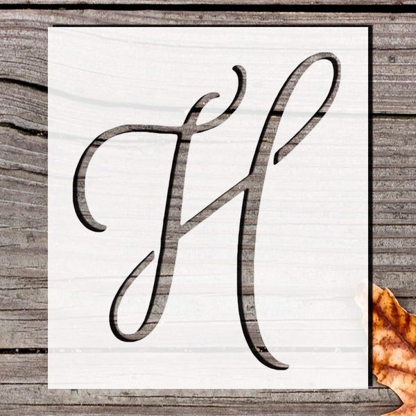 Letter Stencils Large - Etsy
