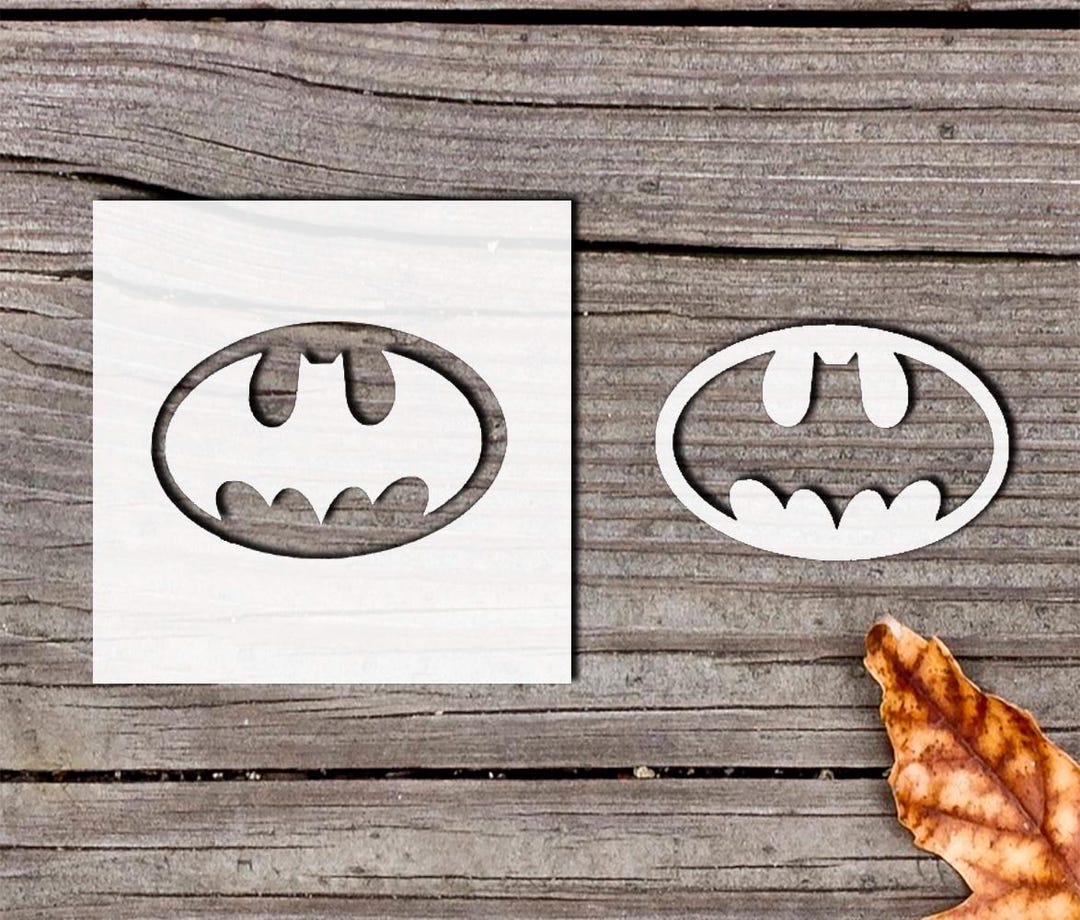 Bat Stencils for Painting 4 Inch Reusable Plastic Template for Crafts ...
