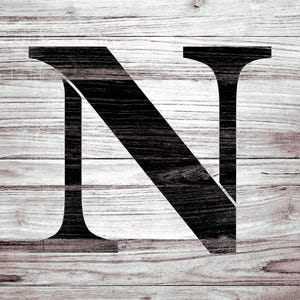 Custom Single Letter Stencil - Reusable Crafting Tool for DIY Projects ...