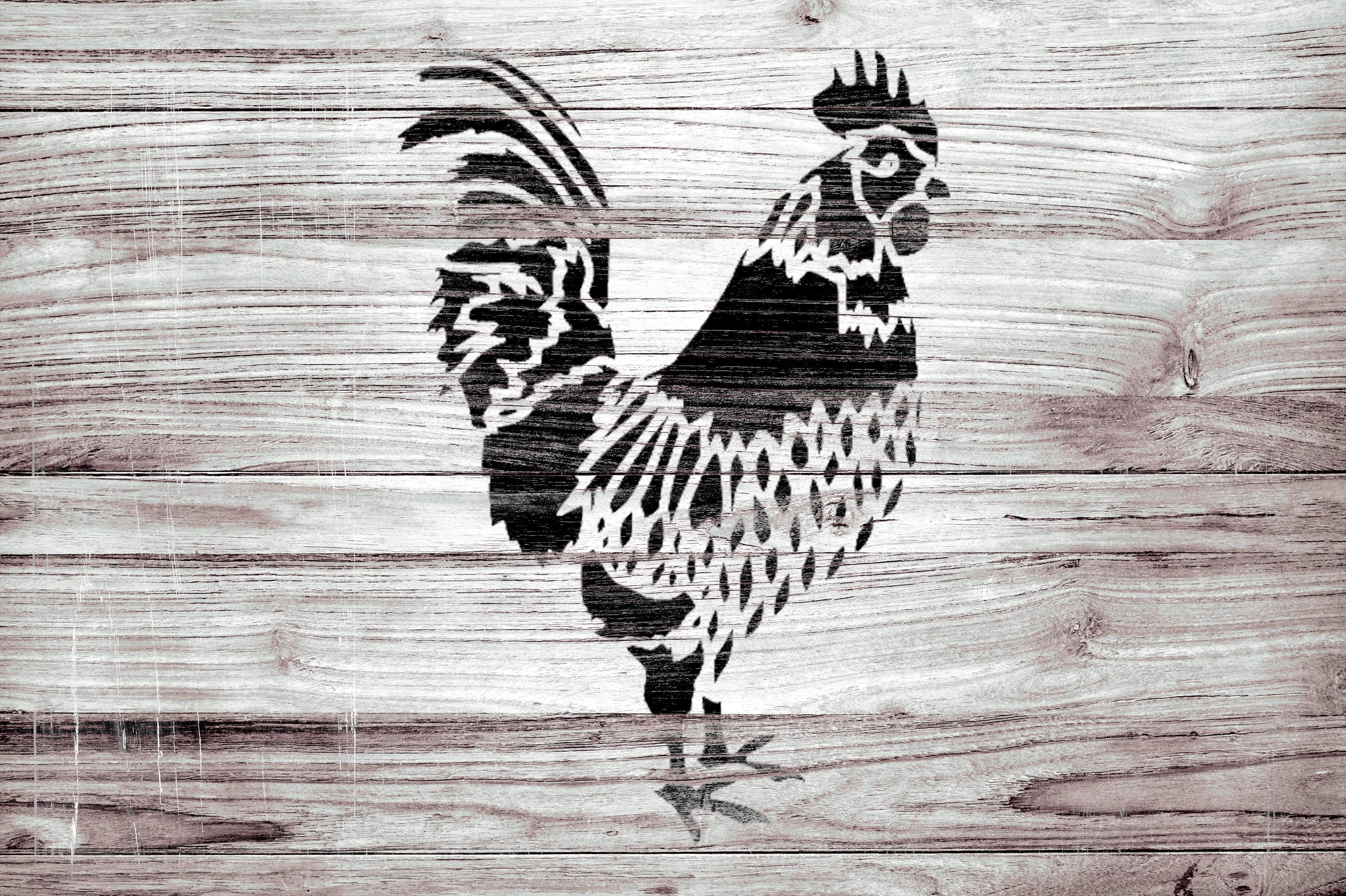 Rooster Stencils for Painting - 8.5 X 11 Inch Reusable Plastic Template ...