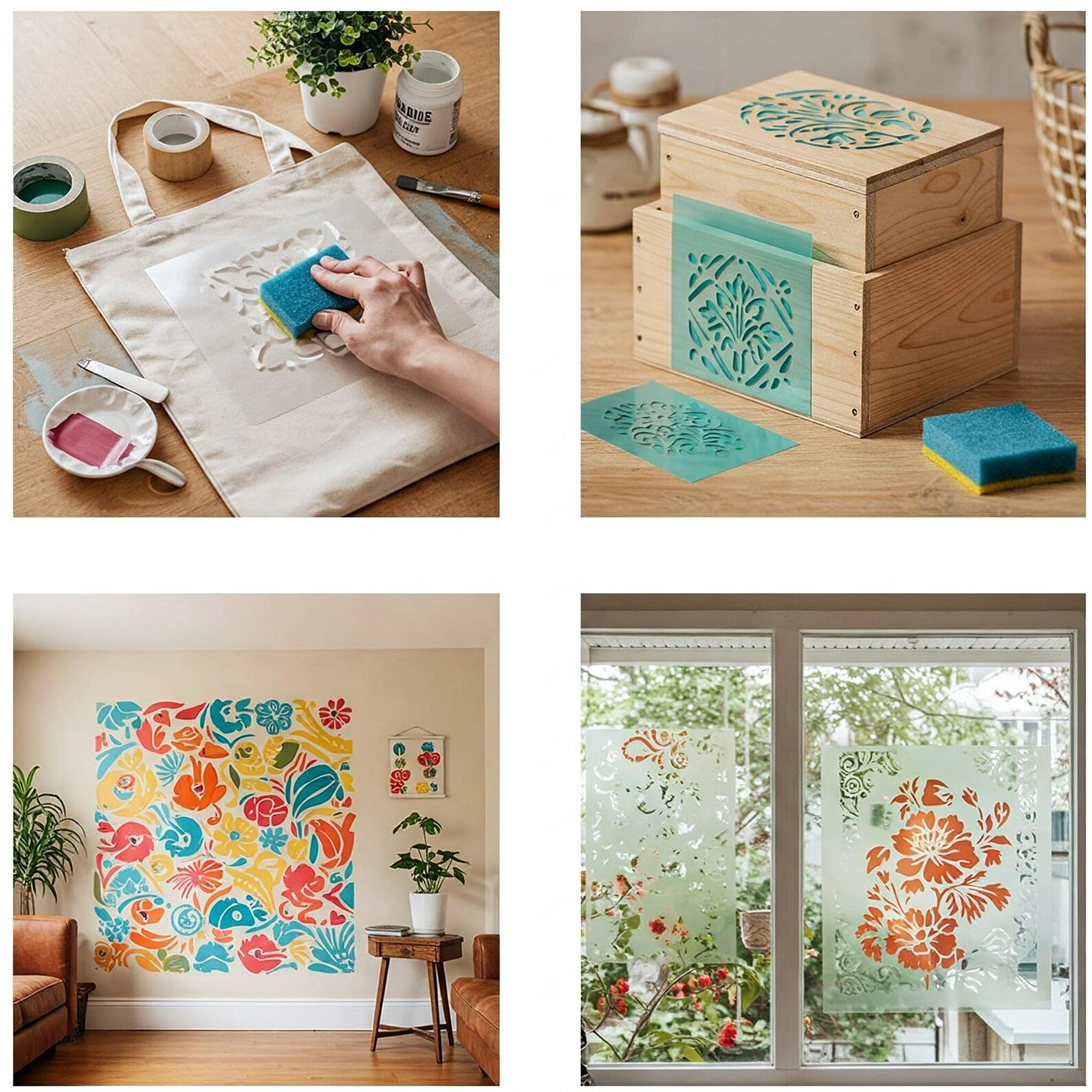 Reusable Police Badge Stencil Template for DIY Crafts Wall Art ...