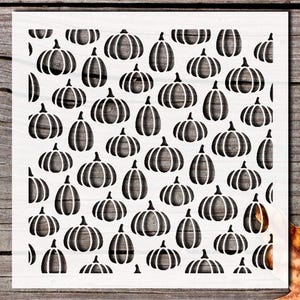 Reusable Pumpkin Stencil Template for Fall Decor Halloween Crafts DIY ...