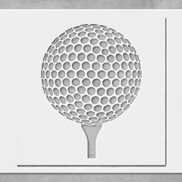 Golf Reusable Stencils - Etsy