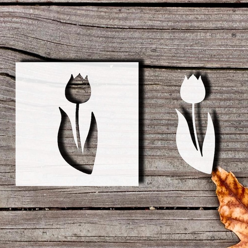Tulip Stencil - Etsy