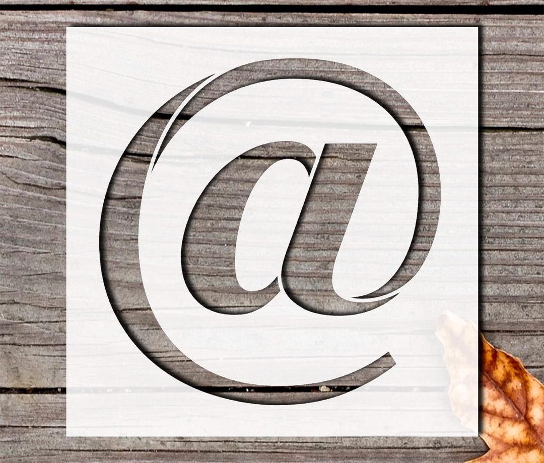 Custom Single Letter Stencil for DIY Crafts, Painting & Home Decor ...