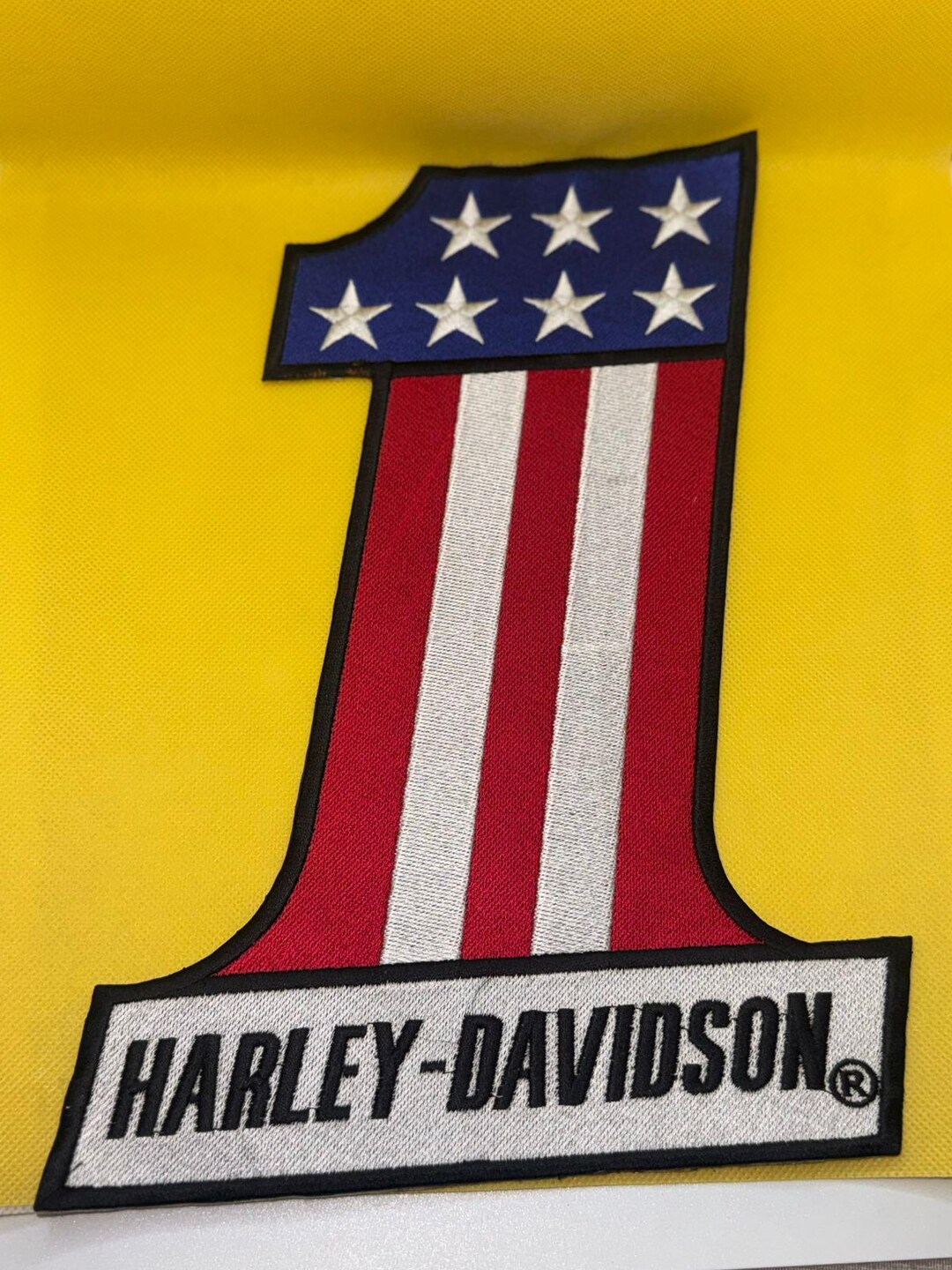 Harley Davidson Crest Patch 12 Height X 8.5 Width Iron-on for ...