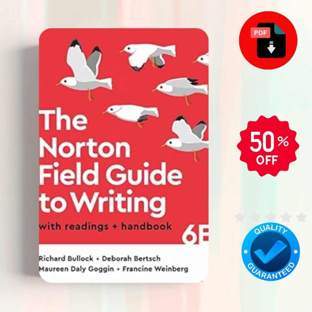 Norton Field Guide to Writing With Reading and Handbook - Etsy