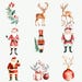 Festive Christmas Watercolor Clipart | High-res | Cute Designs | 300 ...