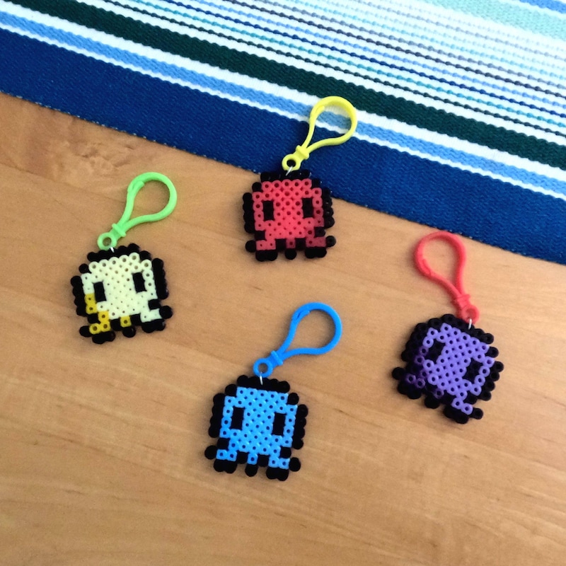 Bead Octopus Keychain - Etsy