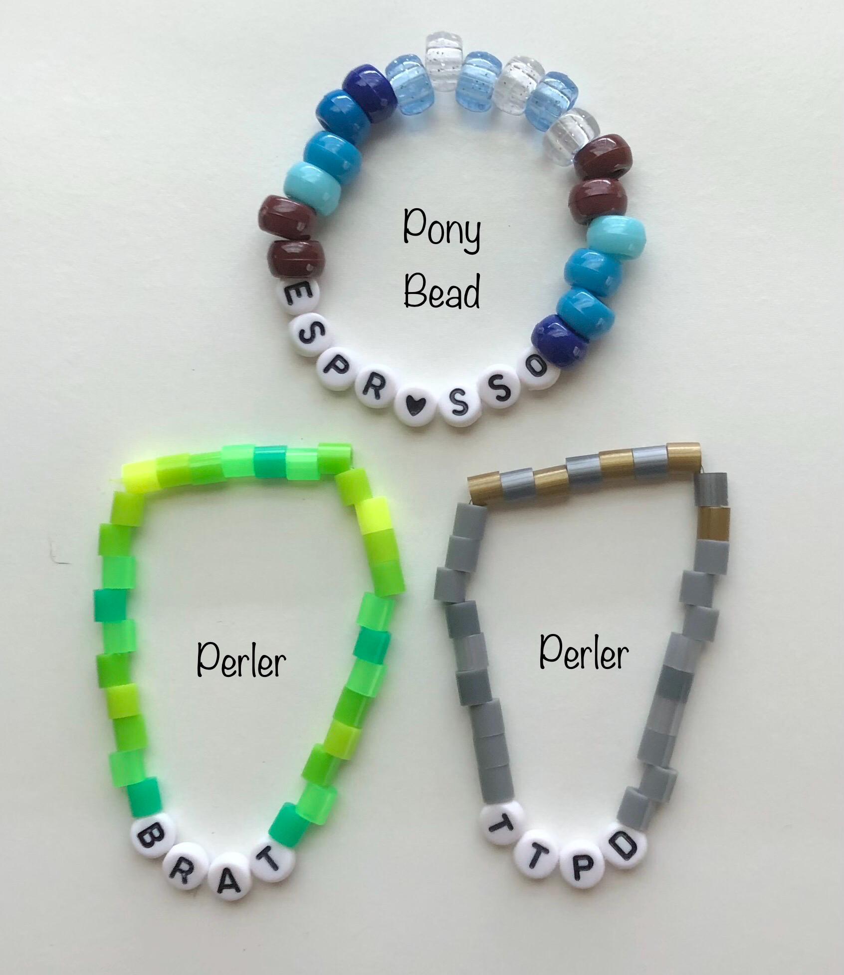 Custom Lyric, Song, Album or Artist Perler Bracelet - Etsy