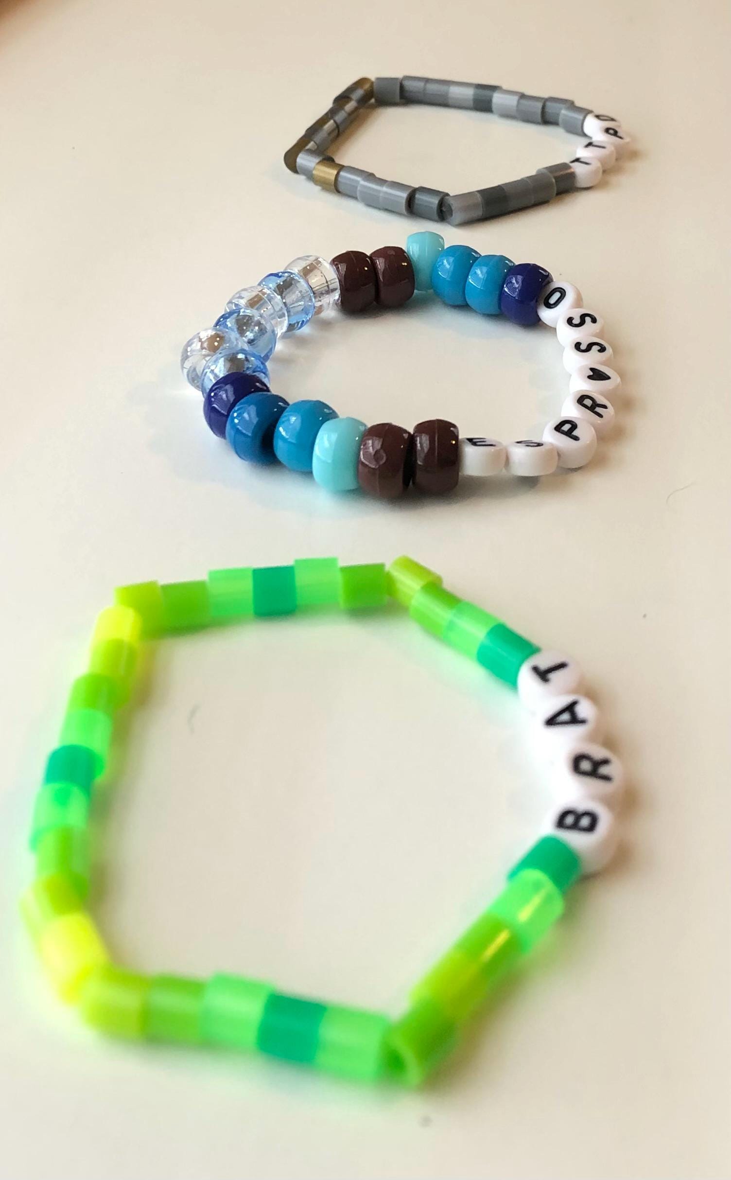 Custom Lyric, Song, Album or Artist Perler Bracelet - Etsy