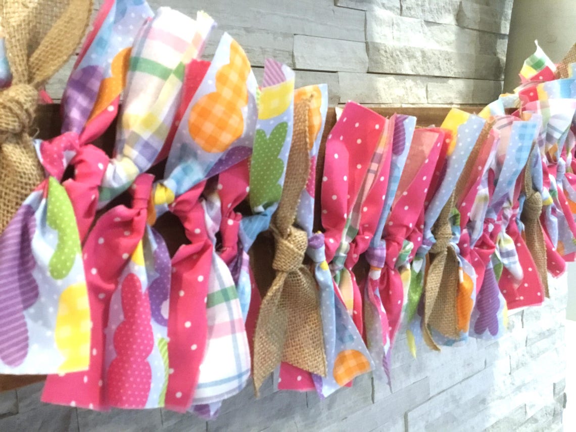 7' Easter Garland / Easter Farmhouse Garland / Spring Garland / Easter ...