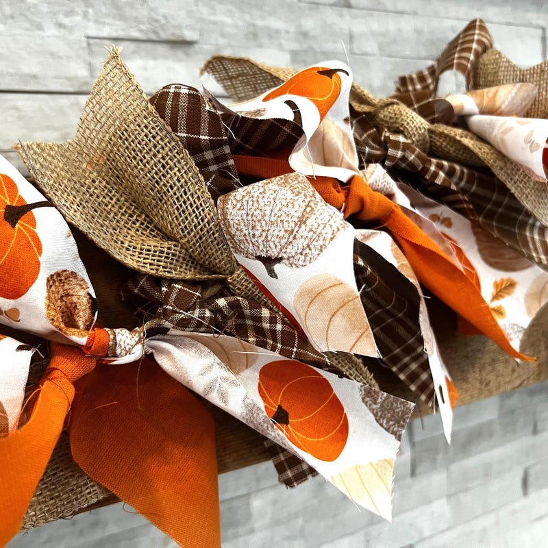 Rag Garland - Etsy
