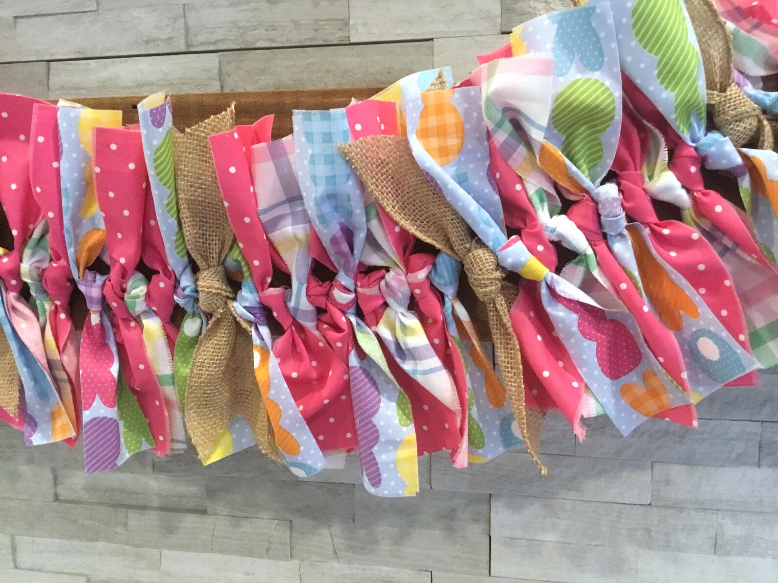 7' Easter Garland / Easter Farmhouse Garland / Spring Garland / Easter ...