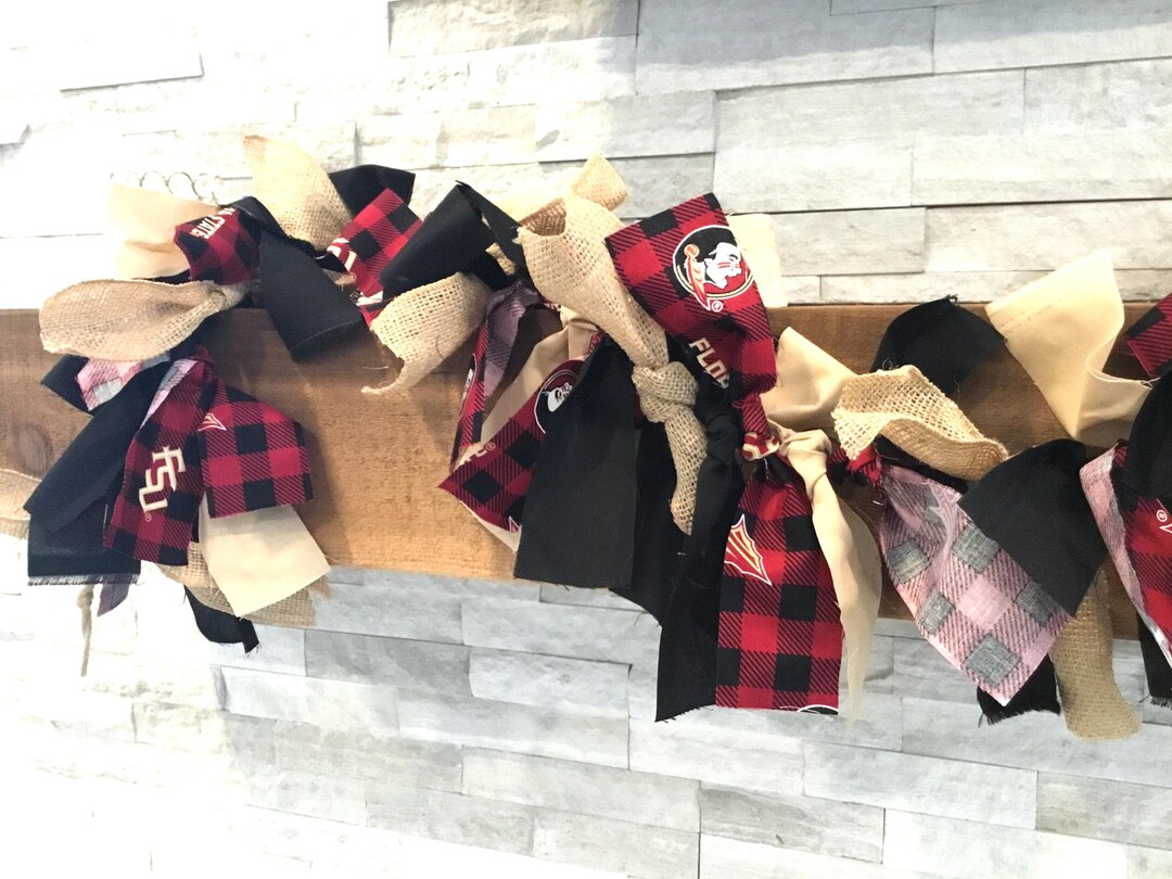7' Florida State Football / FSU Farmhouse Garland / FSU Fan Gift ...
