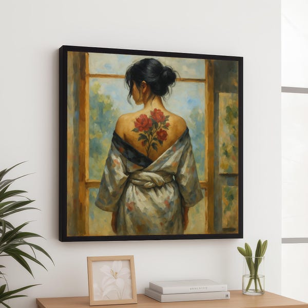 Woman Back Painting - Etsy