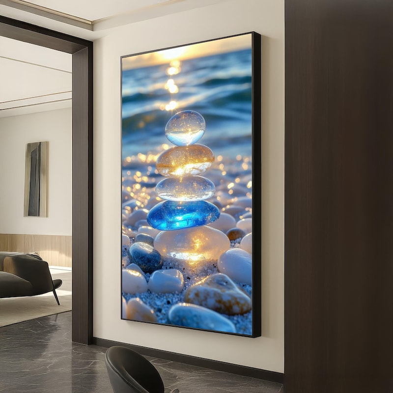 Stacked Beach Stones - Etsy
